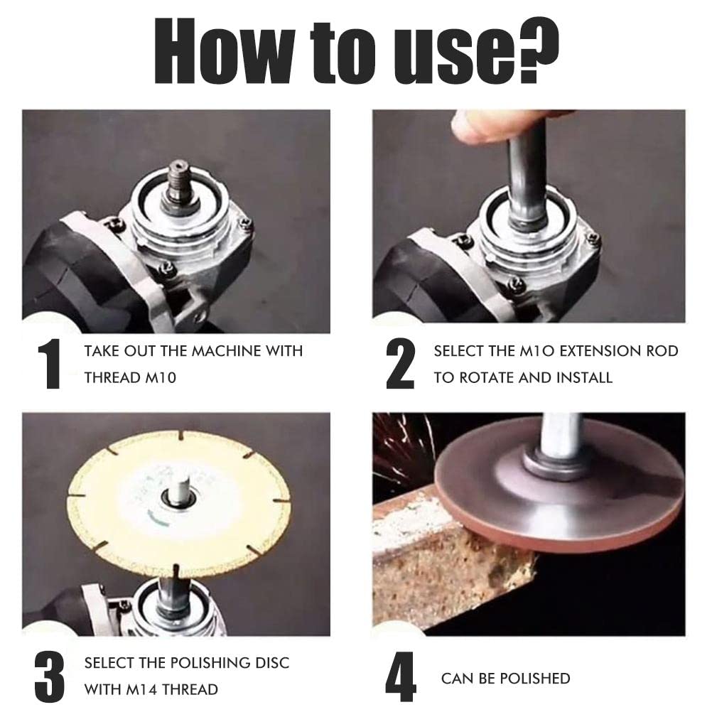 Mua Angle Grinder Extension Rod Angle Grinder Screw Adapter Extension ...