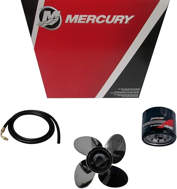 OEM Mercury Marine Spitfire X7 4 Blade Stainless Steel Propeller 12.7 x ...