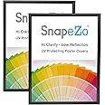 Amazon.com - SnapeZo 2-Pack 18x24 Inches Black Poster Frames, Front-Loading Snap Frame, 1 ...
