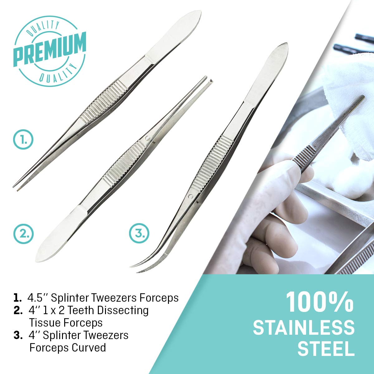 20 Pcs Advanced Biology Lab Anatomy Dissection Kit Set with Scalpel ...