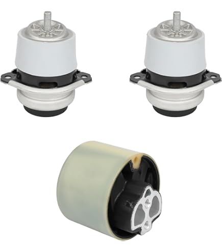Clear Mount Audi A-Premium 2PCS Front Left Right Engine Motor Mount Set ...
