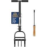 Amazon.com : Yeeoy Lawn Coring Aerator Plug Aerator Lawn Tool with ...