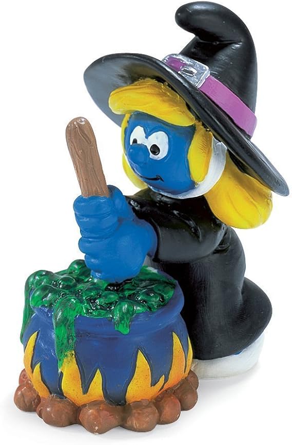 Witch Smurfette Figure: Amazon.co.uk: Toys & Games