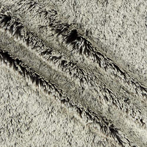 Amazon.com: Shannon Fabrics Minky Luxe Cuddle Frosted Shaggy Black ...