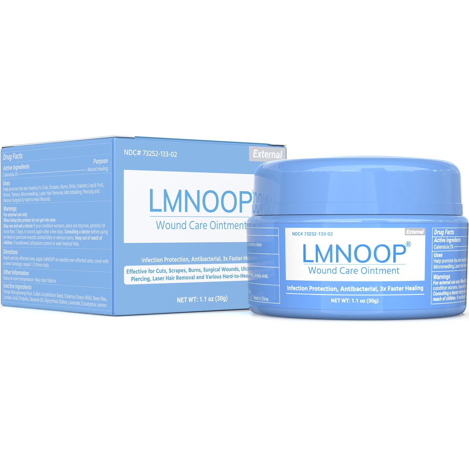 LMNOOP® Wound Care Ointment Maximum Repair Open Wounds for All Ages ...