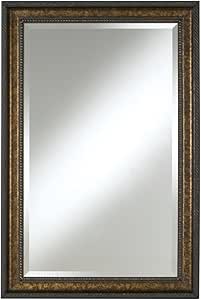 Amazon.com: Uttermost 11291 B Sinatra Mirror, Large, Bronze, Brown ...