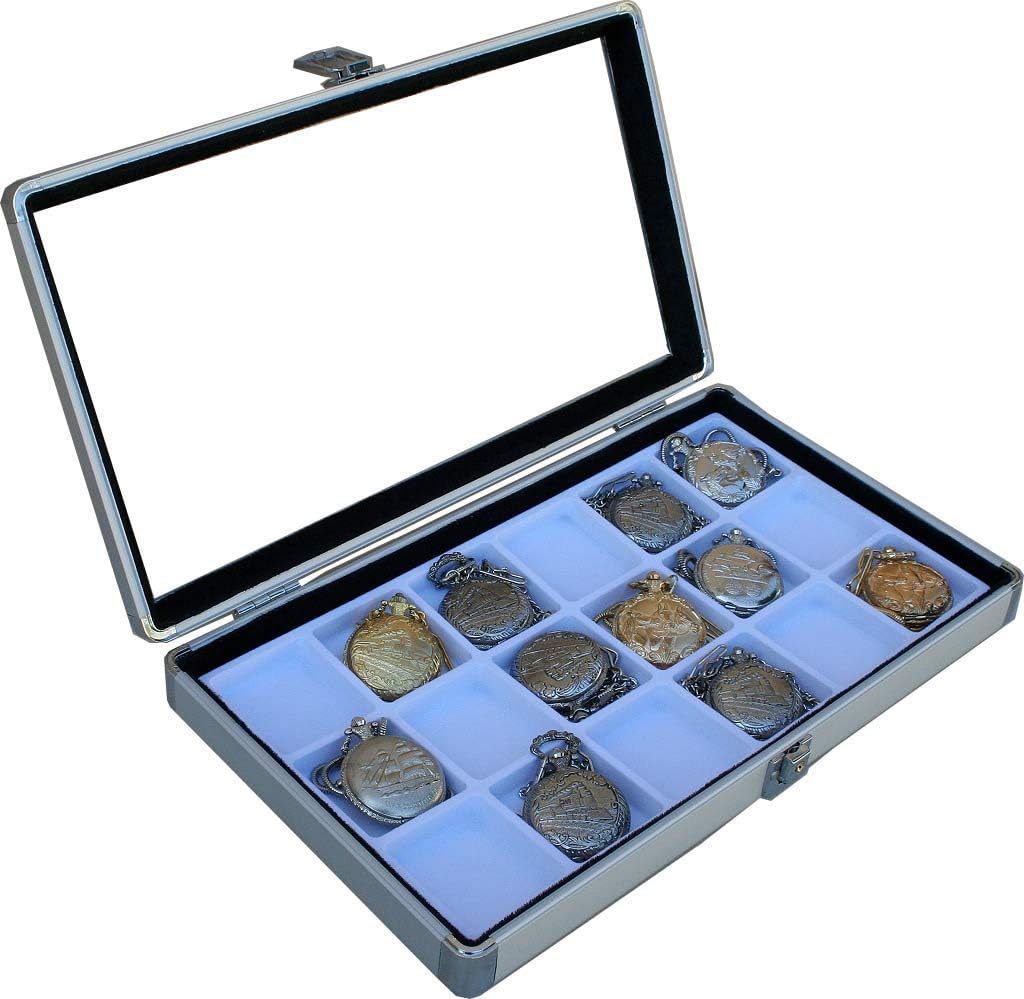 Amazon.com: 18 Pocket Watch Show Case Display Antique Jewelry Supply ...