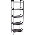 Amazon.com: SONGMICS Adjustable Storage Shelf Rack, 5-Tier ...