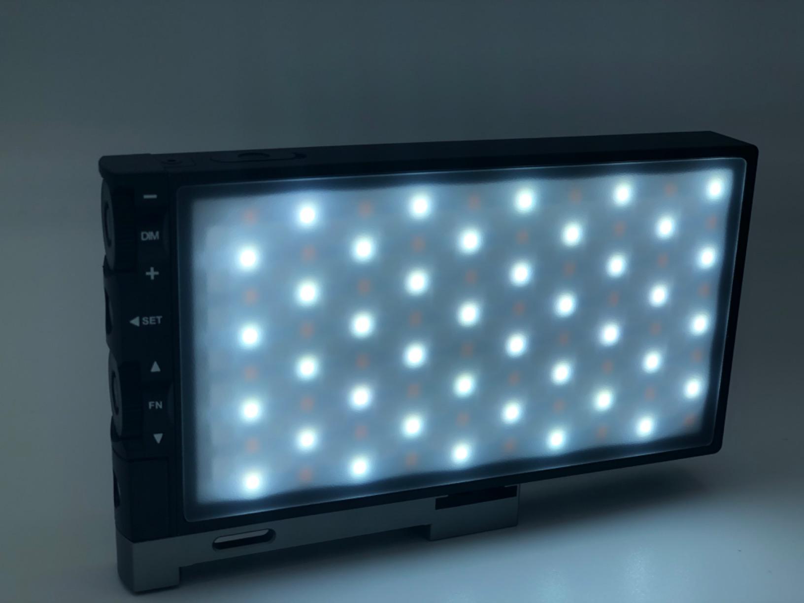 Full-color RGB fill light pocket light portable LED photography light ...