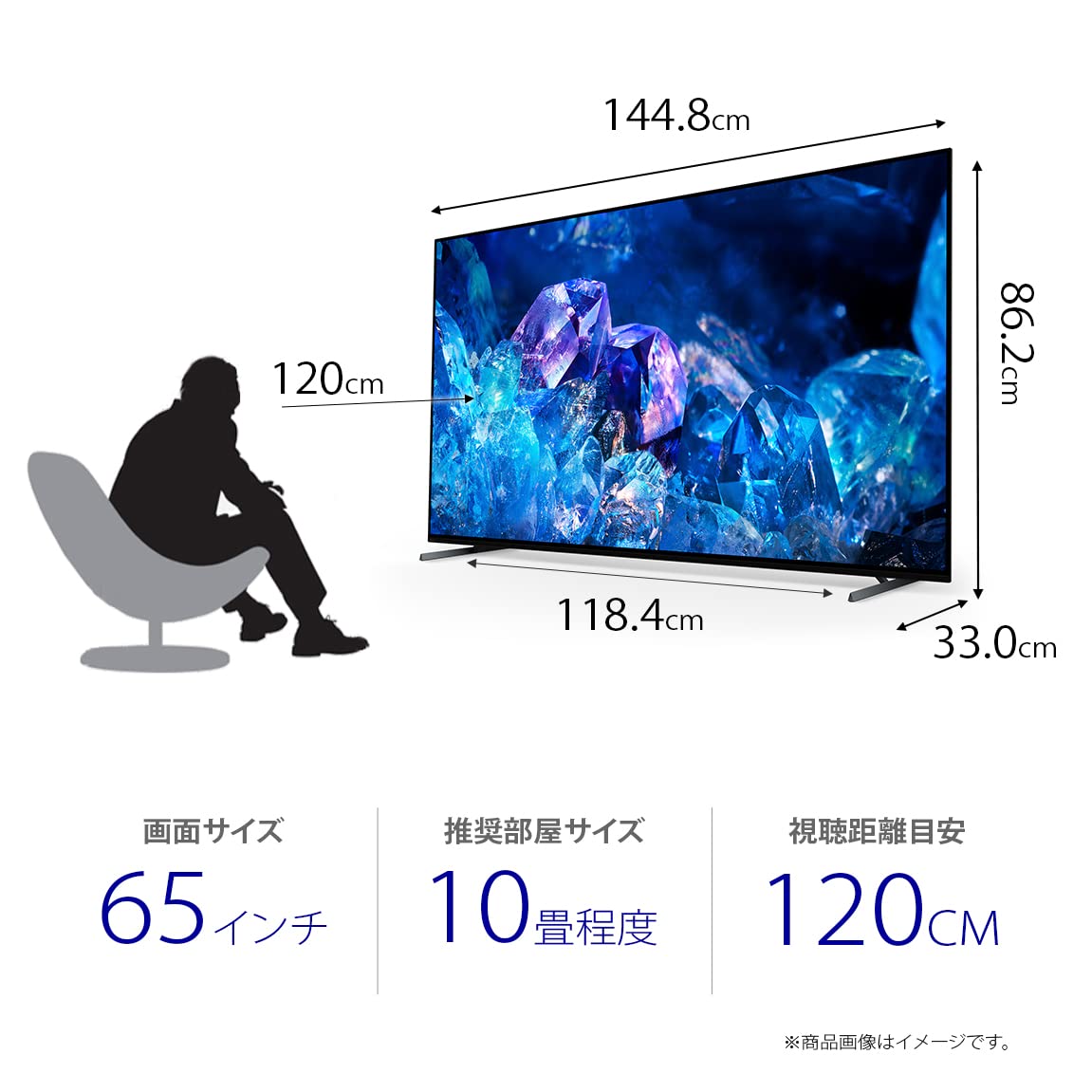 Mua Sony XRJ-65A 80K OLED Bravia 65V Type, 4K OLED, BRAVIA XR, Double ...