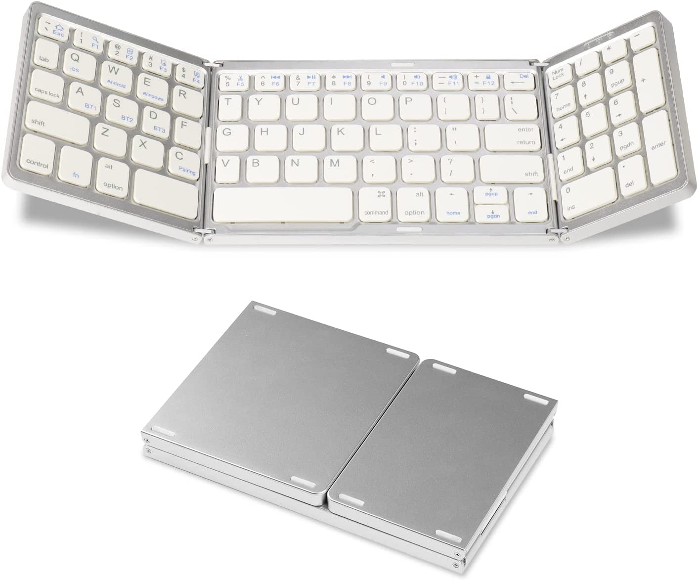 Mua BRIMFORD Foldable Bluetooth Keyboard, Wireless Keyboard, Ultra Thin ...