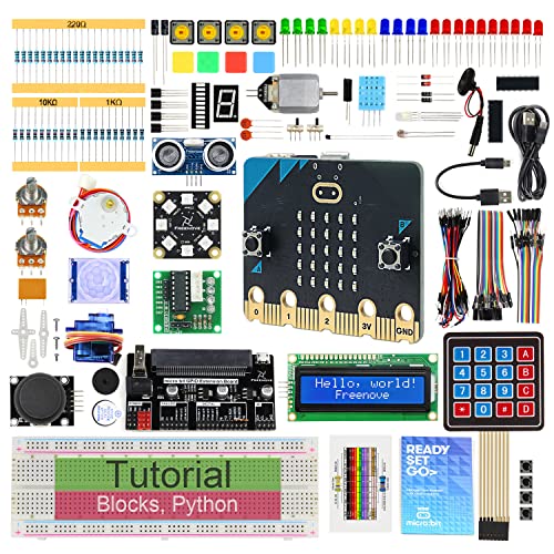 Freenove Ultimate Starter Kit for BBC micro bit (V2 Included), 316-Page ...