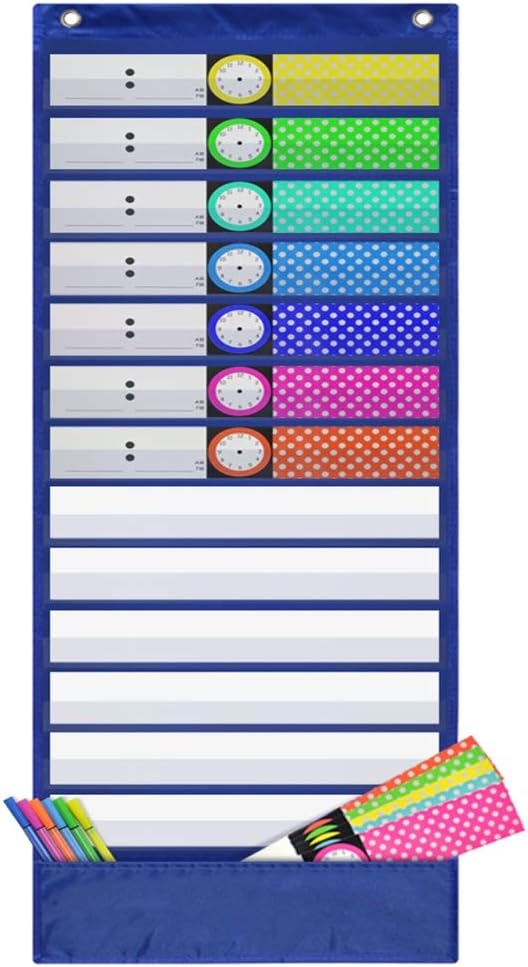 Amazon Daily Schedule Pocket Chart Class Schedule With 13 Cards 3 amazon-daily-schedule-pocket-chart-class-schedule-with-13-cards-3