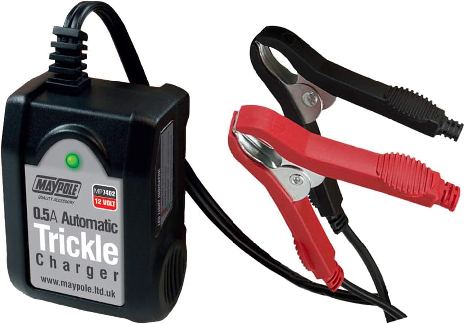 Maypole Automatic Trickle Battery Charger Power Camping – BigaMart