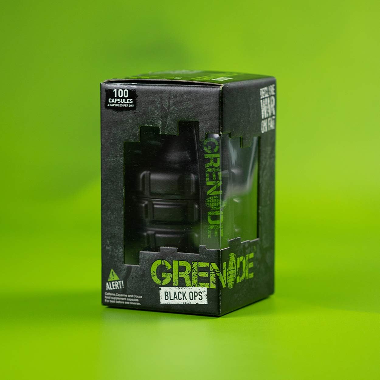 Grenade Black Ops Weight Management Capsules – Pack of 100 Capsules ...