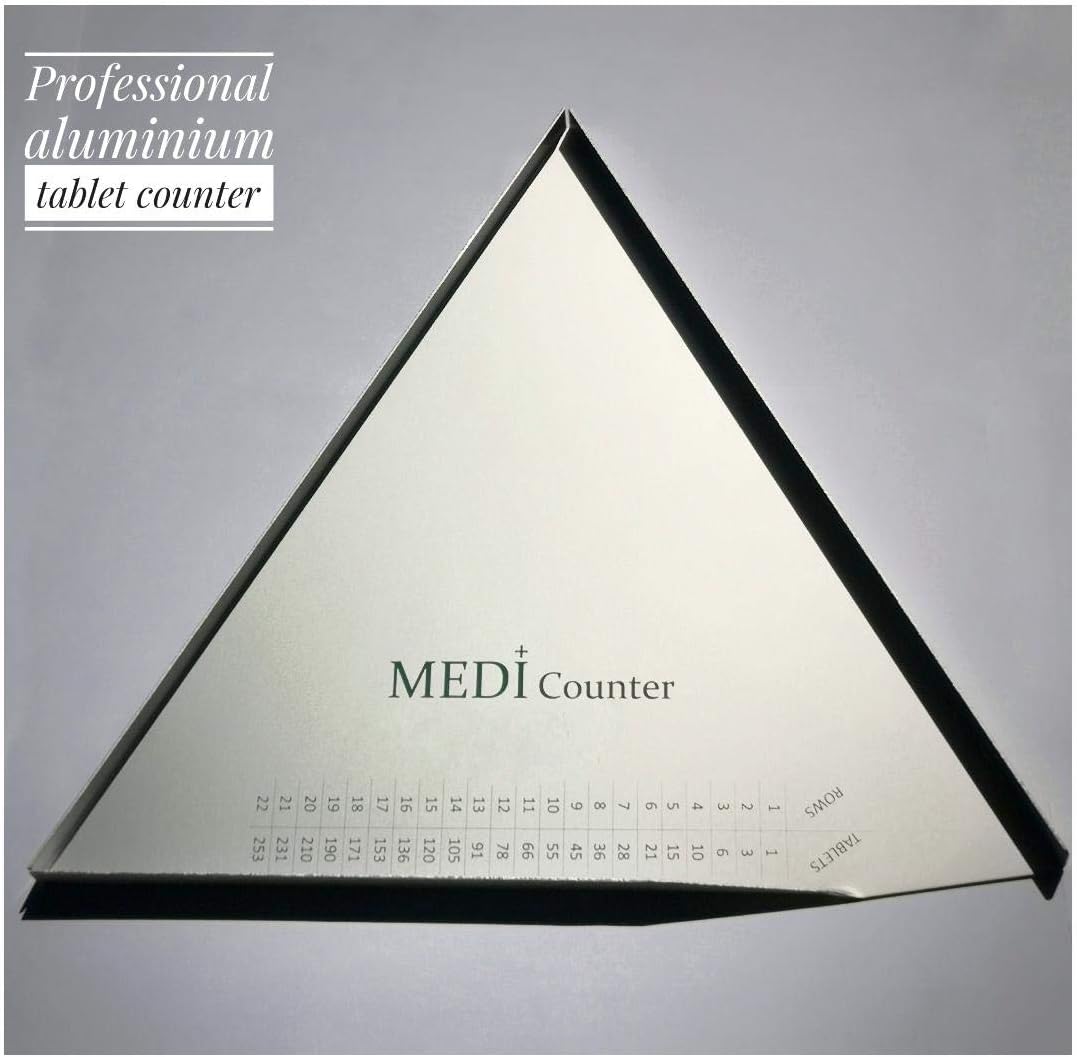Aluminium Triangle Tablet Counter – Large: 254mm – BigaMart