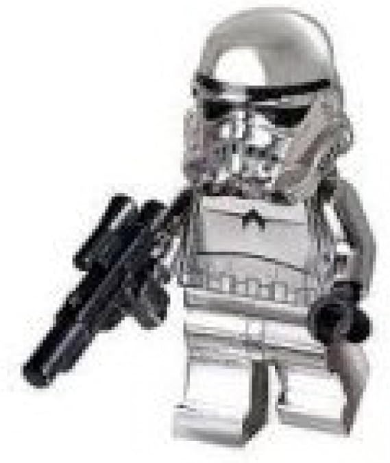 Amazon.com: Chrome Stormtrooper (Lego 10th Anniversary Limited Edition ...