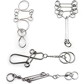 Amazon.com: Brain Teasers Metal Wire Puzzle Toys - Assorted Metal ...