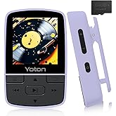 Amazon.com: YOTON MP3 Player with Bluetooth 5.2, 64GB, HiFi-Music, with ...