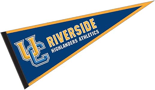 Amazon.com : College Flags & Banners Co. UC Riverside Pennant Full Size ...