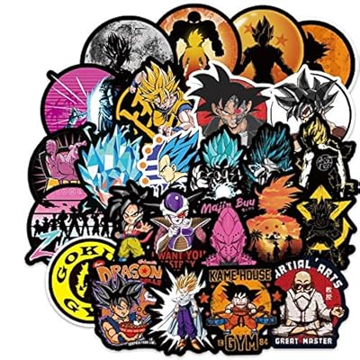 Dragon Ball Z Sticker Pack - 100PCS Cool Cartoon Australia | Ubuy