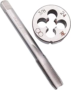 HSS 3/8-24 UNF Tap and 3/8-24 UNF Die Left Hand: Amazon.ca: Tools ...
