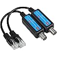 Amazon.com: Network Coaxial Transmitter, IP Passive Extender Ethernet ...