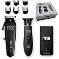 Amazon.com: TPOB Slime 2 Black Clipper Trimmer Shaver Set Barber Hair ...