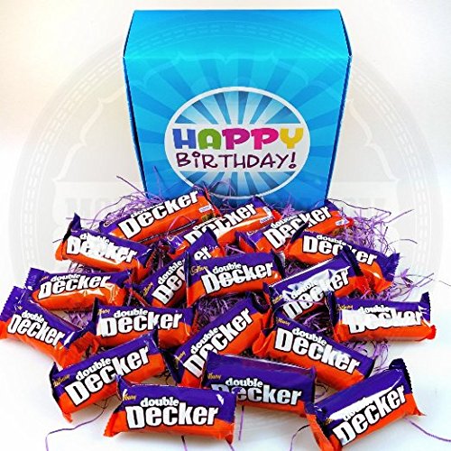 Buy The Ultimate Double Decker Chocolate Lovers Happy Birthday Gift Box ...