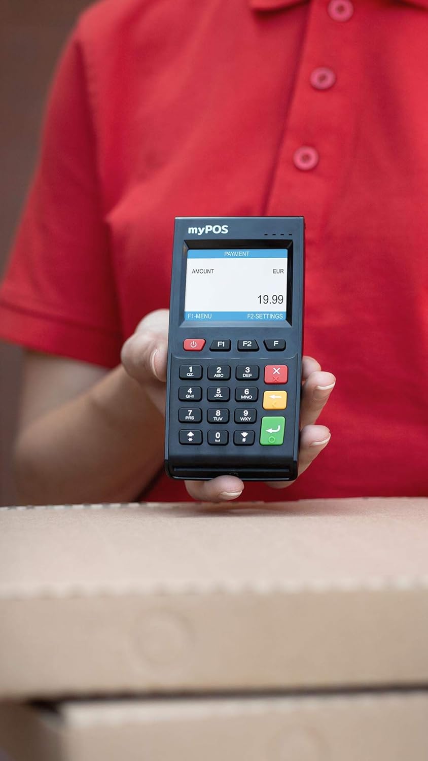 myPOS Go – Card Machine – Contactless, Chip & Pin, Swipe – BigaMart