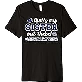 Amazon.com: Proud Cheer Brother Cheerleading Brother Of A Cheerleader T ...