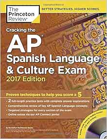 Amazon.com: Cracking the AP Spanish Language & Culture Exam with Audio ...