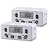 Fosmon 7 Day Digital Timers for Electrical Outlets, Indoor Plug-in ...