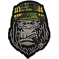 Amazon.com: Ape Cigar Bullets Born to Kill Gorilla Patch (3D-PVC Rubber ...