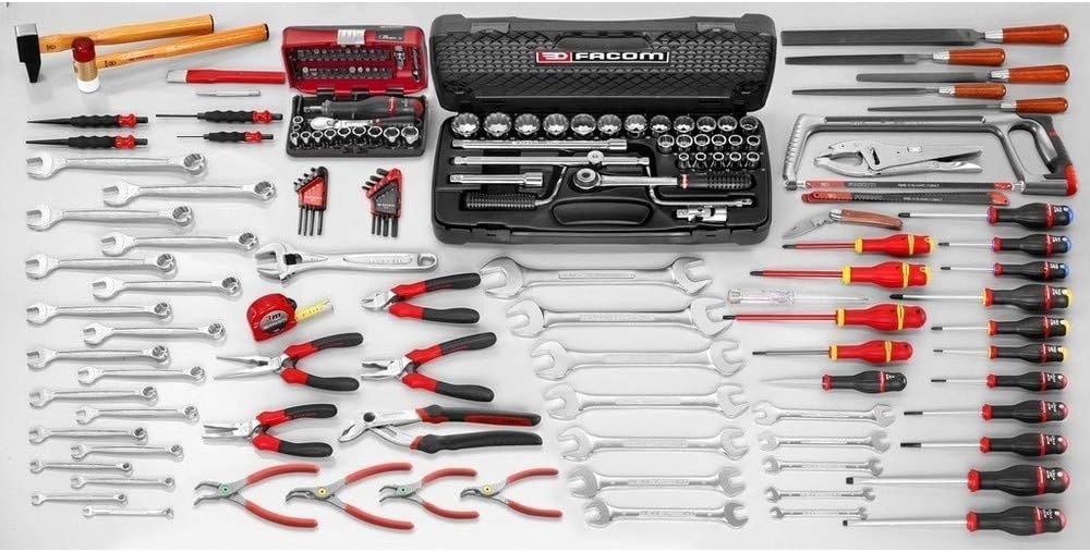 2092.M130A FACOM SET CM.130A WITH ROLLER CHEST 2092A: Amazon.fr: Bricolage