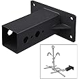 Amazon.com: YZZHAJ Hitch Heavy Duty Wall Mount Adapter, Bike and Cargo ...