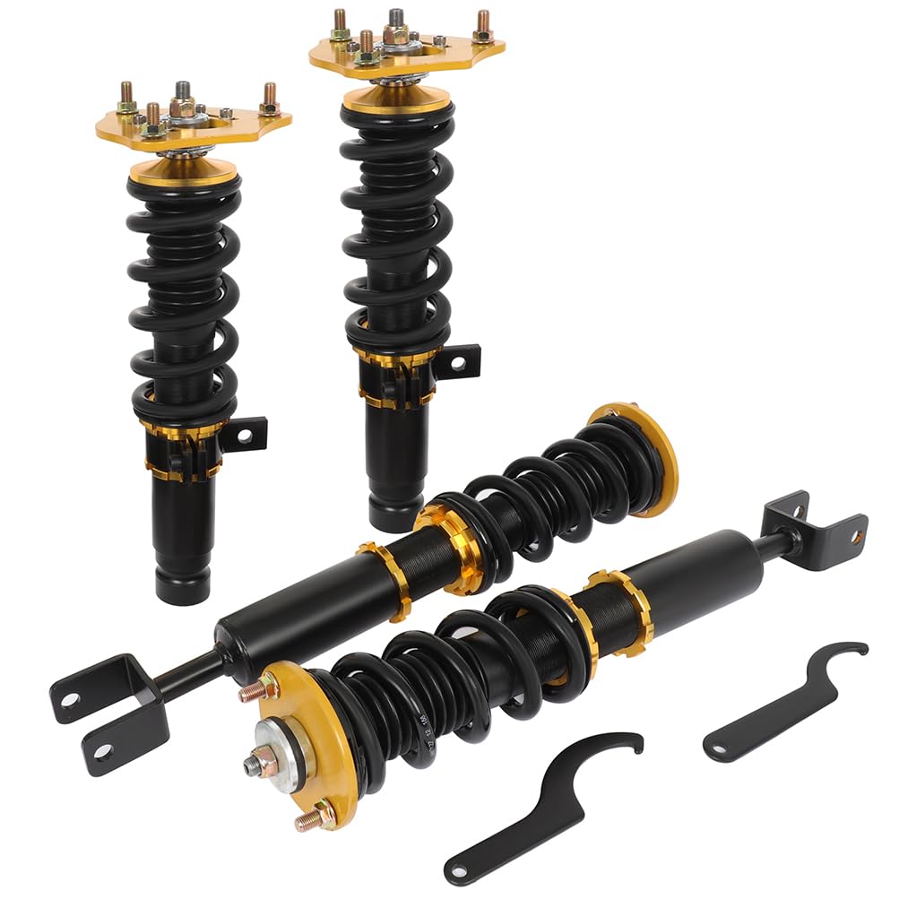 Coilover Struts Spring Shocks Adjustable Height Coilovers Suspension ...