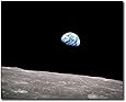 Amazon.com: Apollo 8 Earthrise from the Moon 11x14 Museum Silver Halide ...