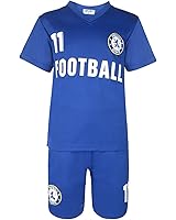 Default Football Summer Shorts Boys New Girls Top Vest Kit Set Size Age ...