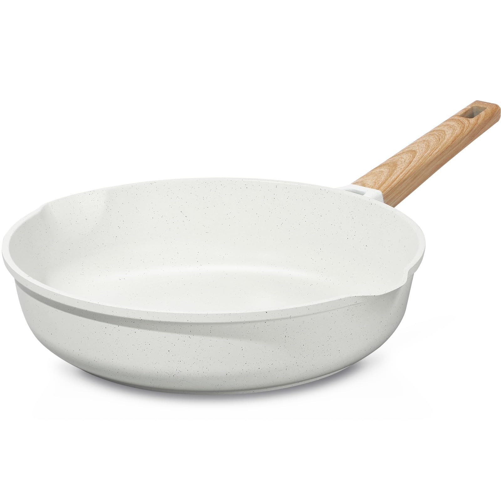 ESLITE LIFE Nonstick Frying Pan Skillet, Healthy Granite Coating Egg ...