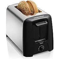 Amazon.com: Hamilton Beach 2 Slice Extra Wide Slot Toaster with Keep ...
