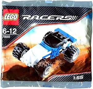 Amazon.com: LEGO Racers Tiny Turbos Mini Figure Set #7800 Off Road ...