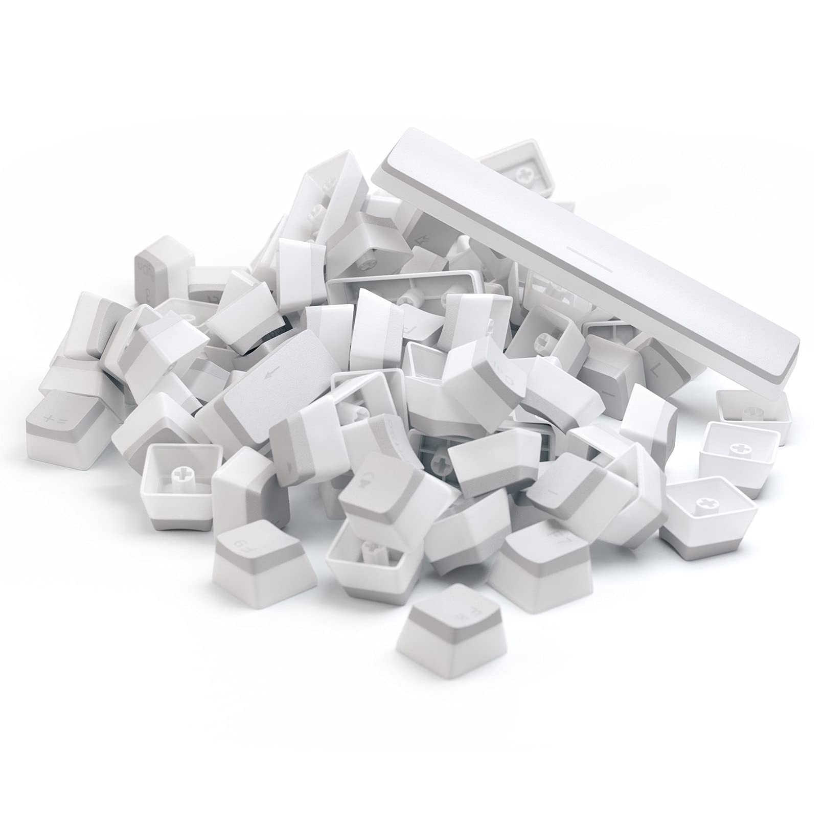 Mua Glorious Aura V1 (White) Pudding Keycaps - Double Shot PBT ...