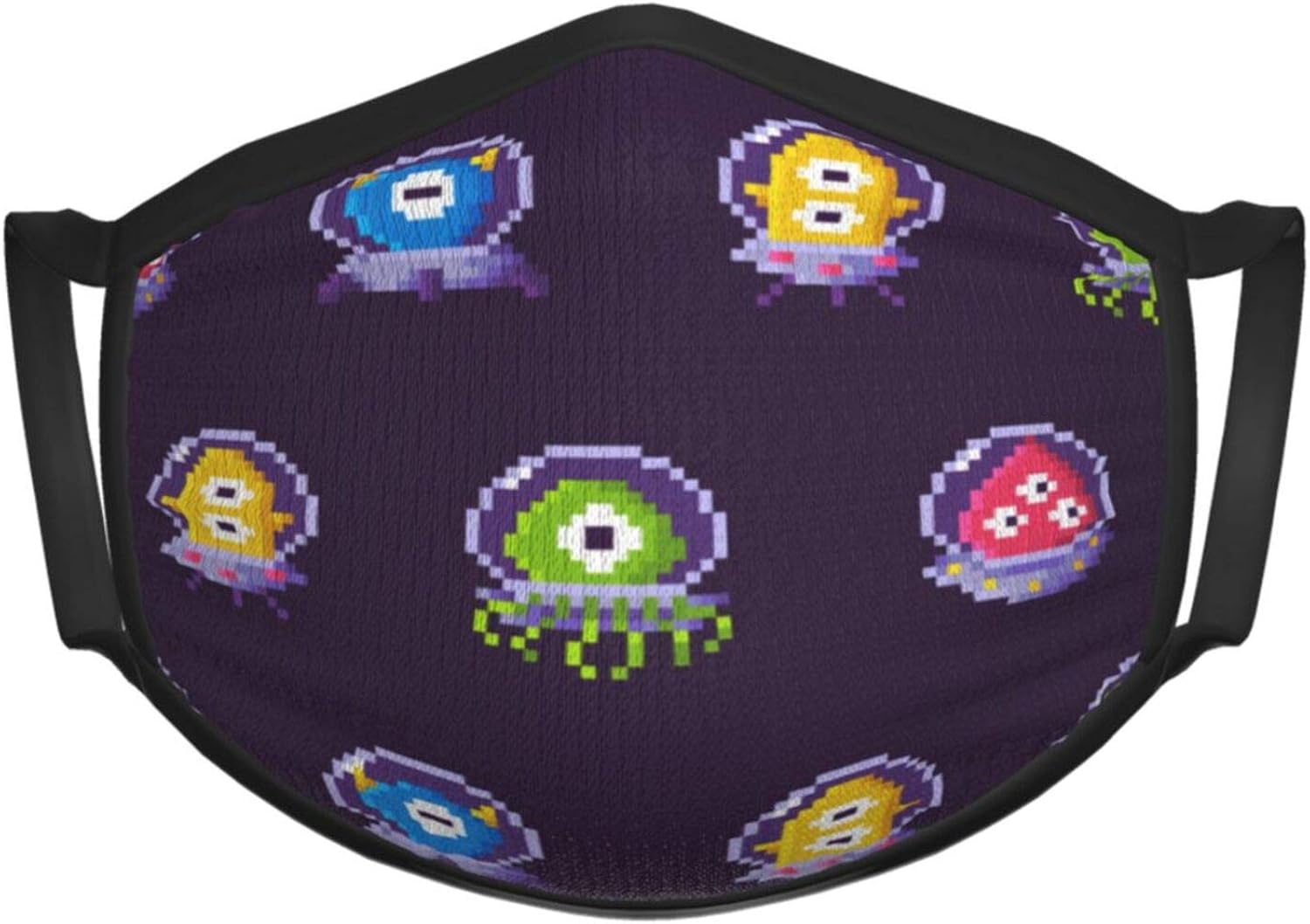 Amazon.com: Aliens Wearing Protective Suits Seamless Pattern Kids Face ...