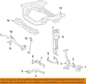 Amazon.com: Mercedes-Benz 221 330 66 11, Suspension Control Arm: Automotive