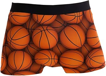 Use7 Basketball Ball Sport Men's Underwear Regular Leg Boxer Brief ...