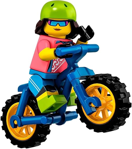 LEGO Minifigures Series 19 Female Mountain Biker Minifigure 71025 ...