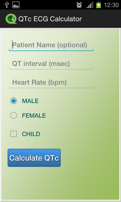 QTc ECG Calculator:Amazon.com:Appstore for Android