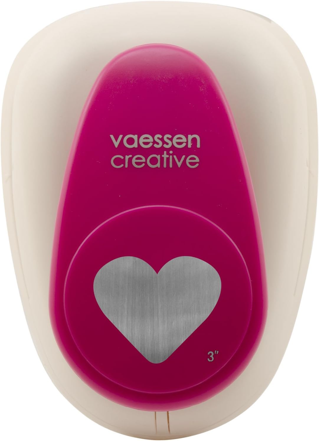 Vaessen Creative Motivstanzer Herz, XXXL, Super Jumbo Stanzer, Großer ...