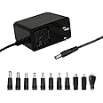 Amazon.com: 6V 2A Power Adapter Supply,6V 2A 12W Universal AC110V to DC6V Power Supply Adapter ...